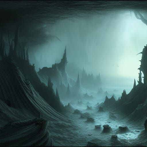 In the Depths of Hell - AI Generated Artwork - NightCafe Creator