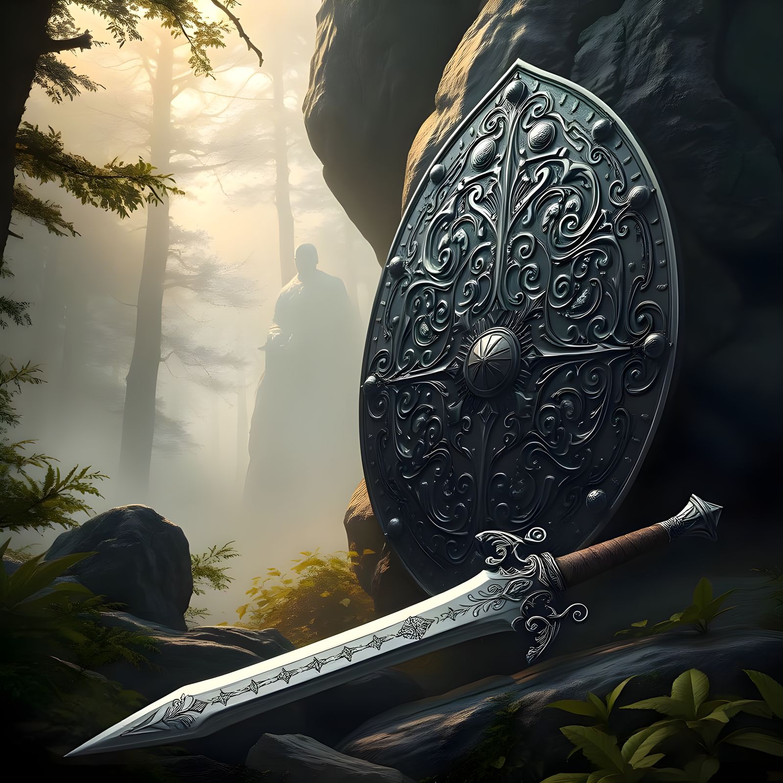 A beautiful masterpiece of a surrealism, realism, hyperrealism ...