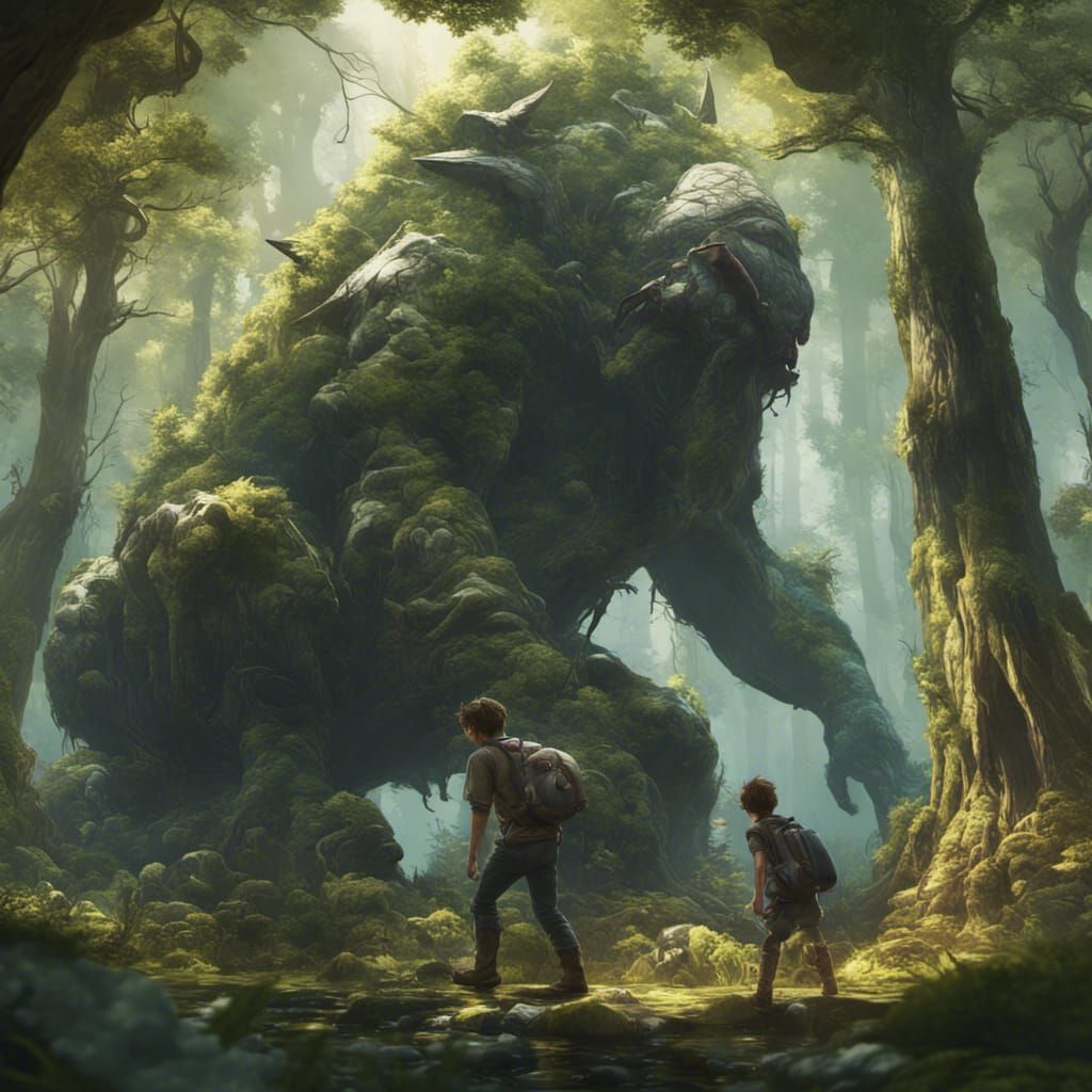 Imaginary Friends Series: Giants - AI Generated Artwork - NightCafe Creator