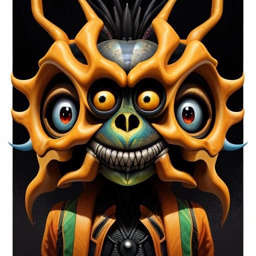 Exotically Beautiful Alien Portraits in Hyperreali... - AI Art