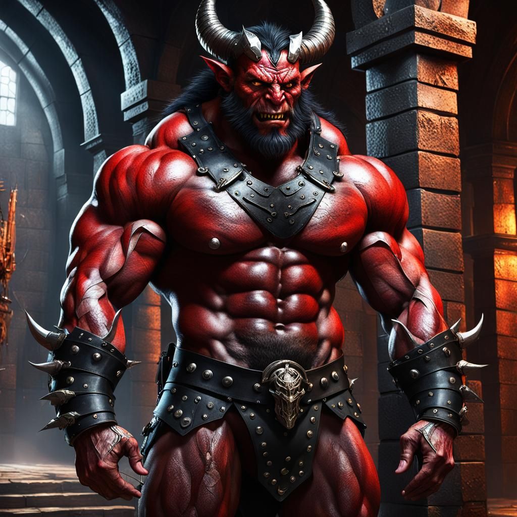 Dungeon devil - AI Generated Artwork - NightCafe Creator