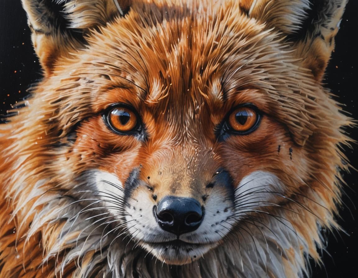 Kitsune Eyes - AI Generated Artwork - NightCafe Creator