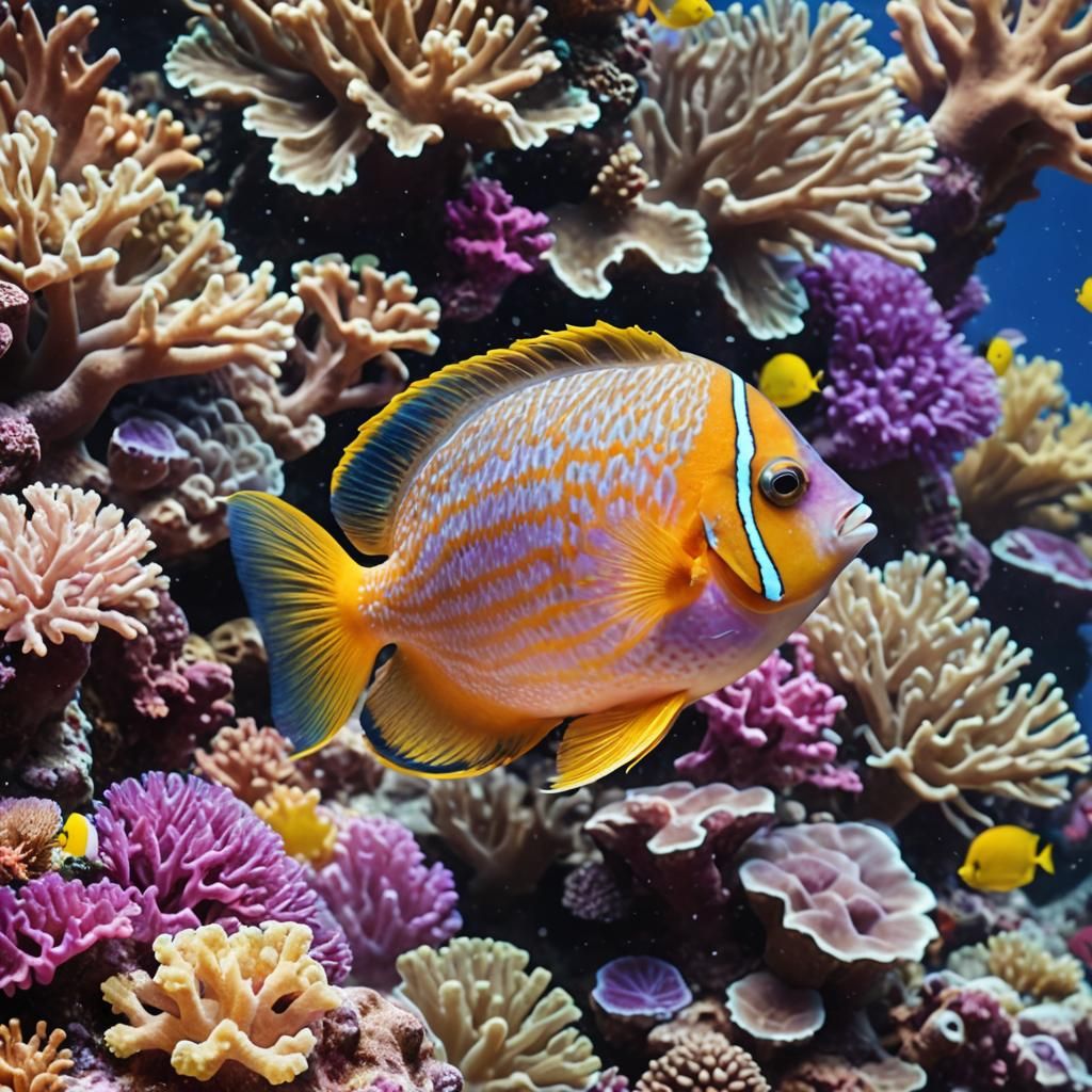 Tropical fishes 🐠 - AI Generated Artwork - NightCafe Creator