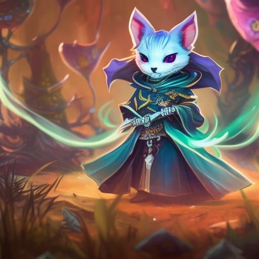 Warlock - AI Generated Artwork - NightCafe Creator