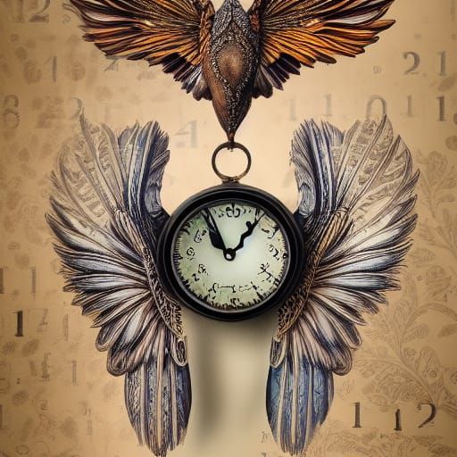 "beauty, clocks and wings” beautiful, elaborate, embellished, creative ...