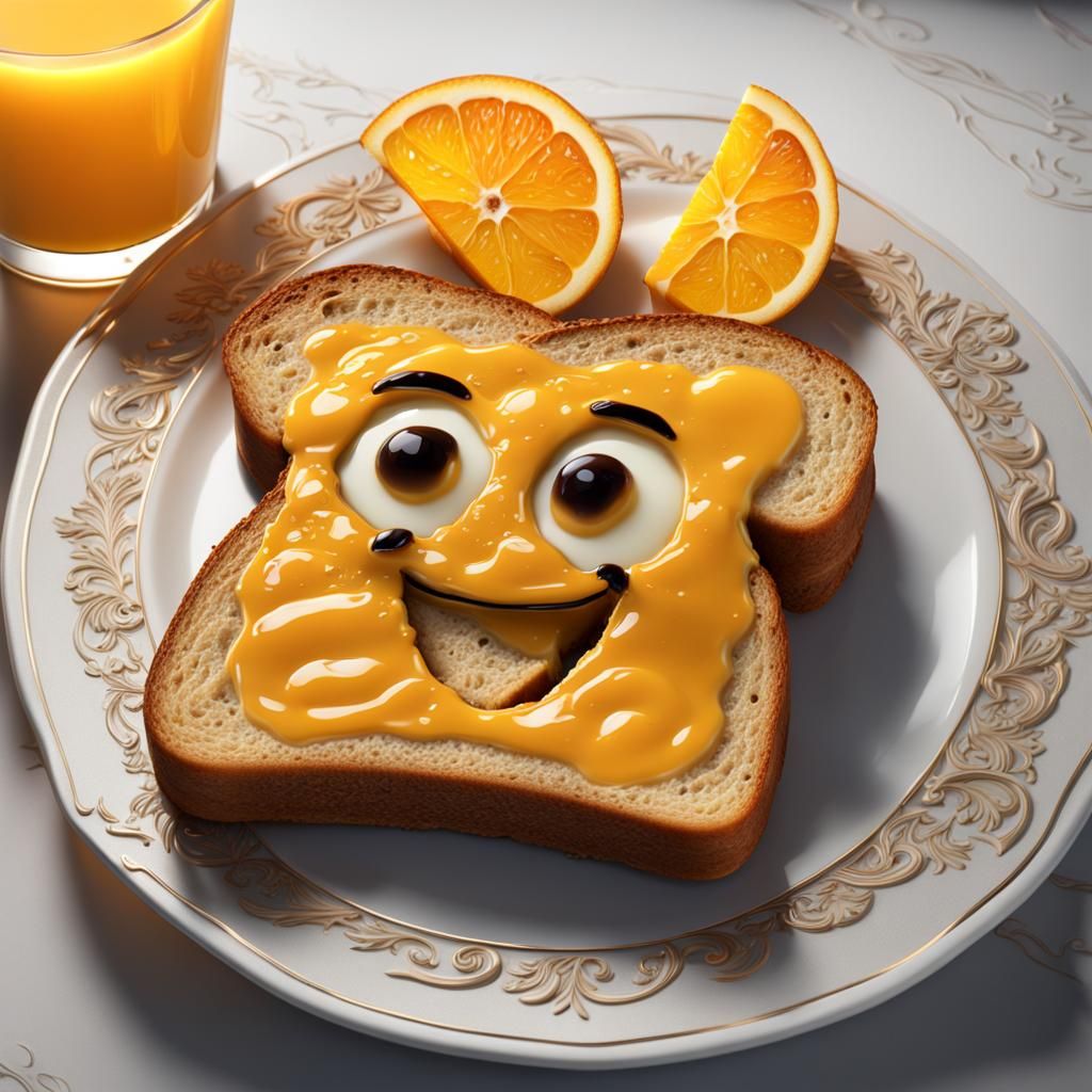 Happy Toast - AI Generated Artwork - NightCafe Creator