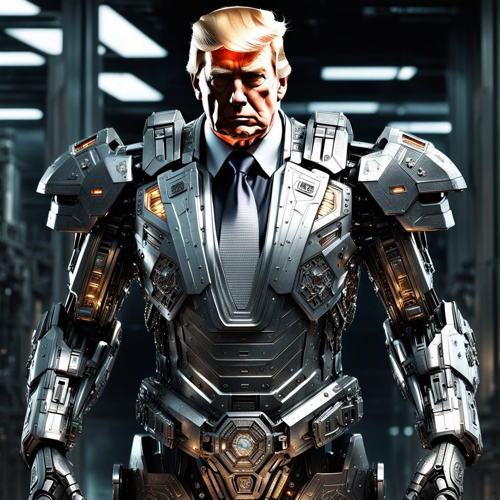 The Trumpinator - AI Generated Artwork - NightCafe Creator