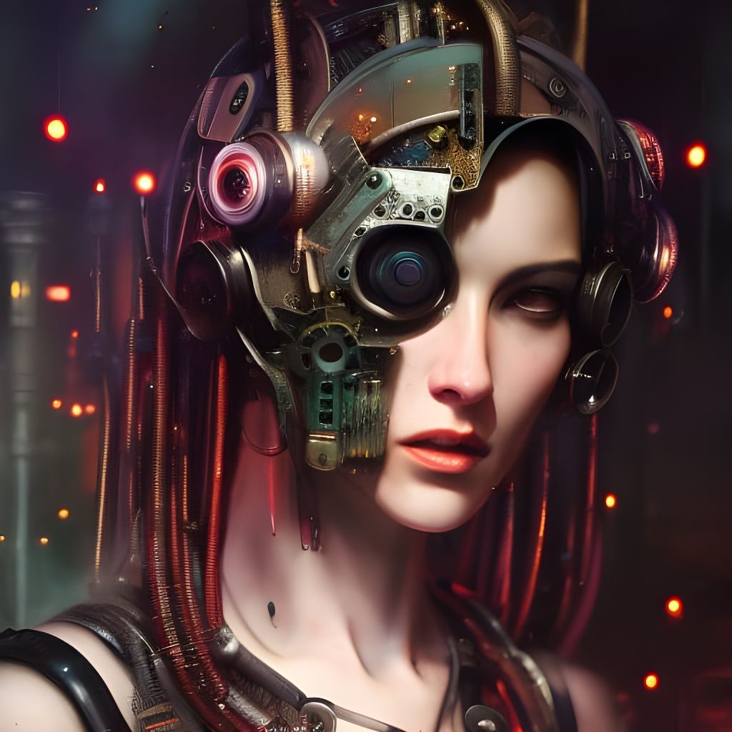 Dieselpunk Work Androids 16 - AI Generated Artwork - NightCafe Creator