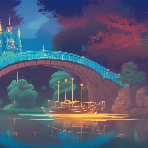 Disney tangle theme!!! - AI Generated Artwork - NightCafe Creator