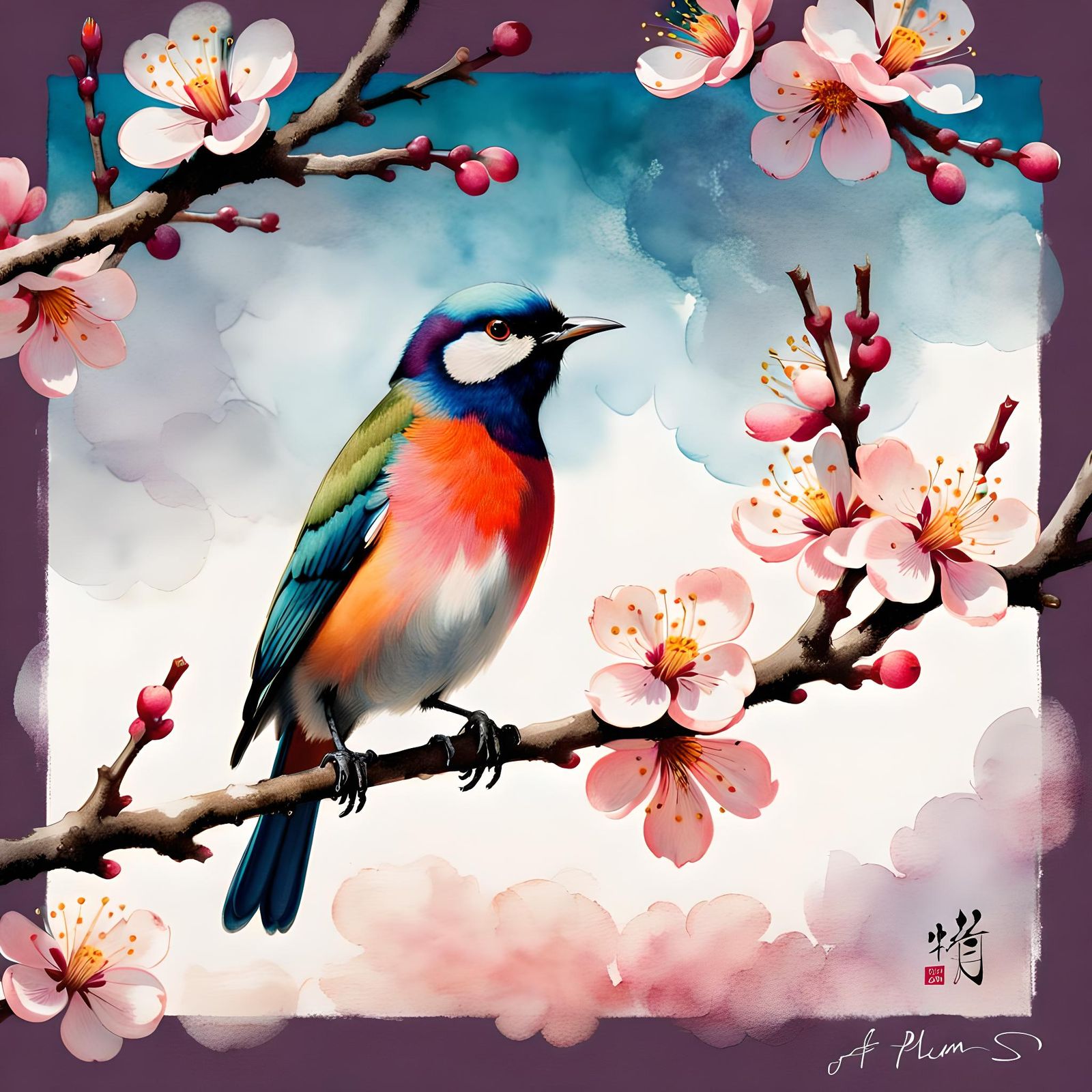 Harbinger of Spring - AI Generated Artwork - NightCafe Creator