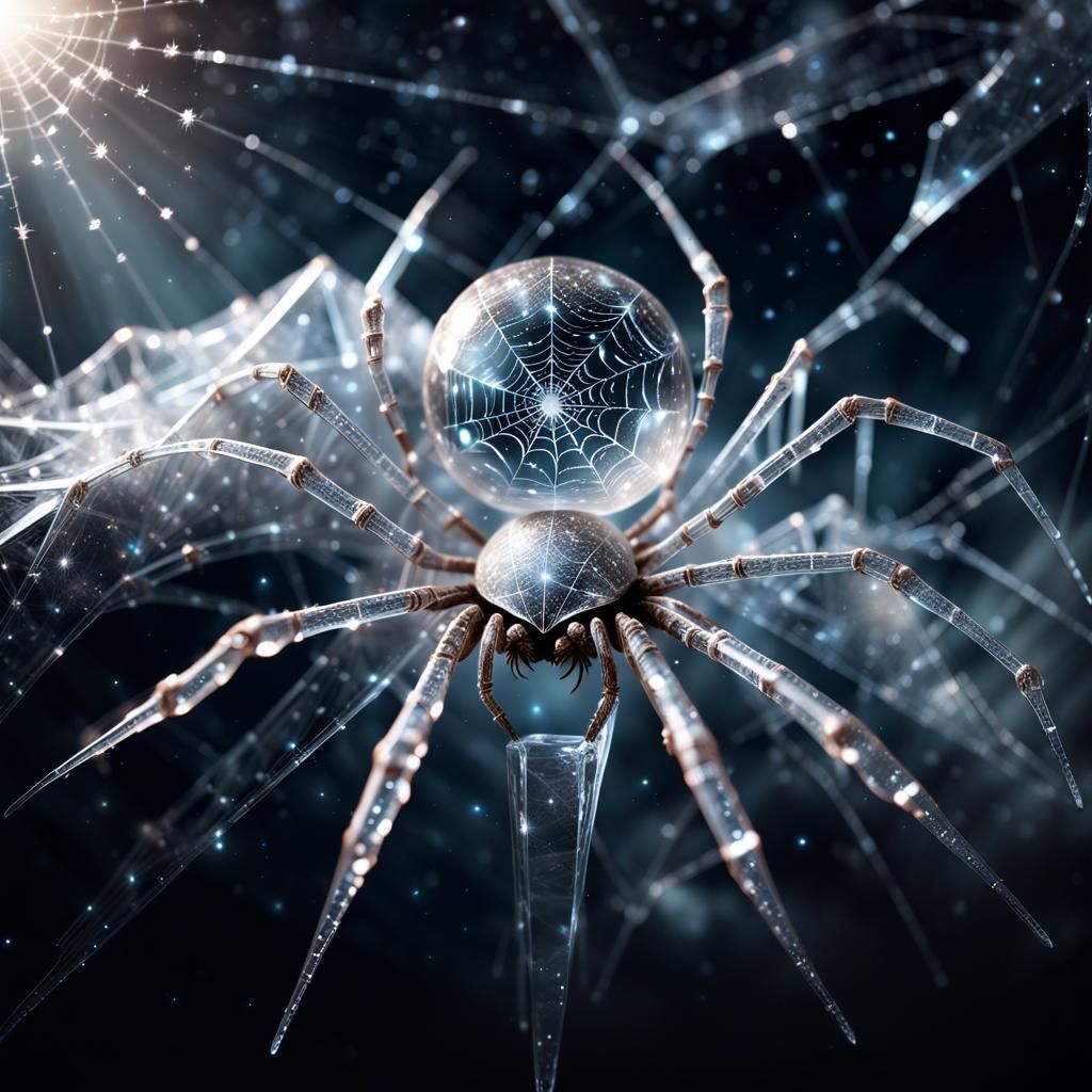 Spider - AI Generated Artwork - NightCafe Creator