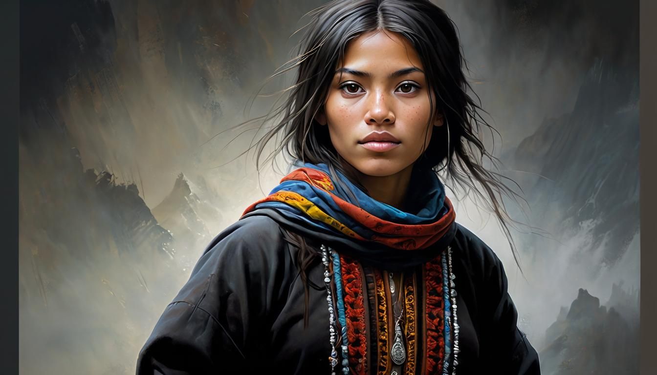 Columbianna - AI Generated Artwork - NightCafe Creator