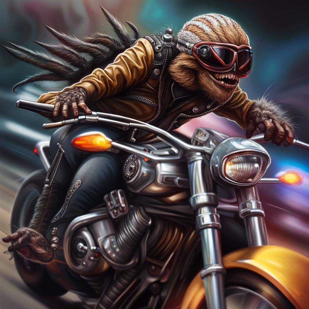 Weretarantulas are Cooler than Werewolves.. They Ride Motorcycles - AI ...