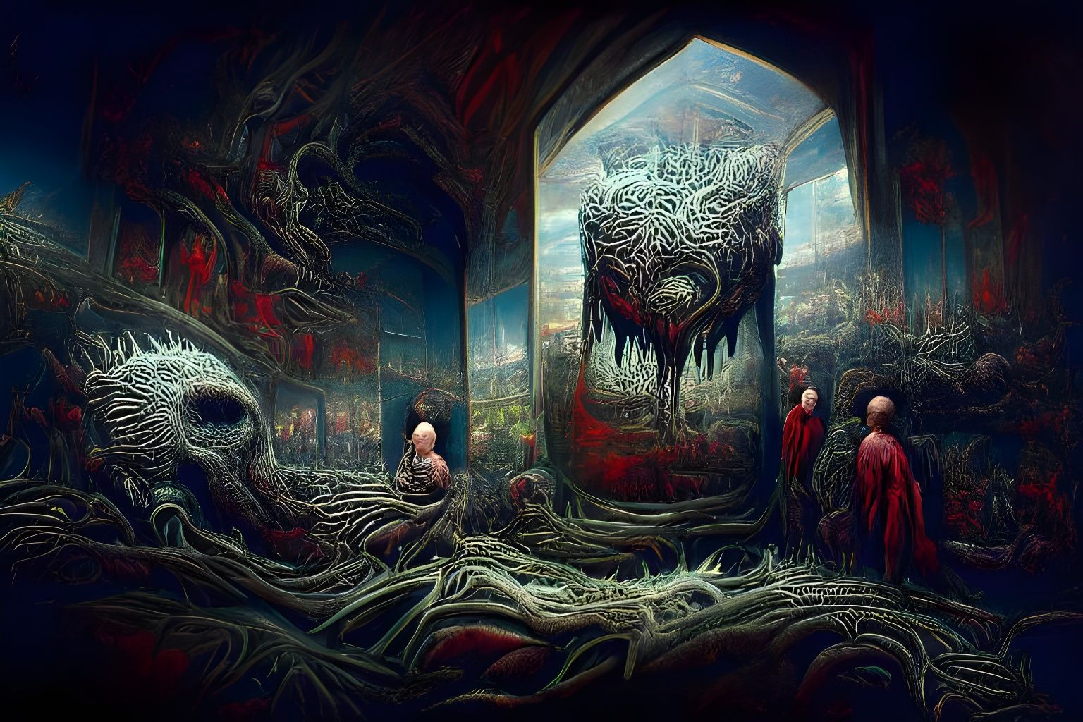 The Curse Of The Demon - AI Generated Artwork - NightCafe Creator