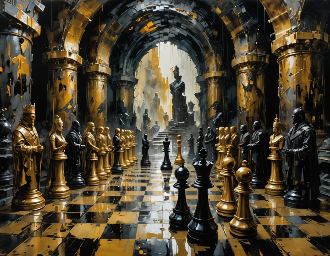 The Chess Temple - AI Generated Artwork - NightCafe Creator