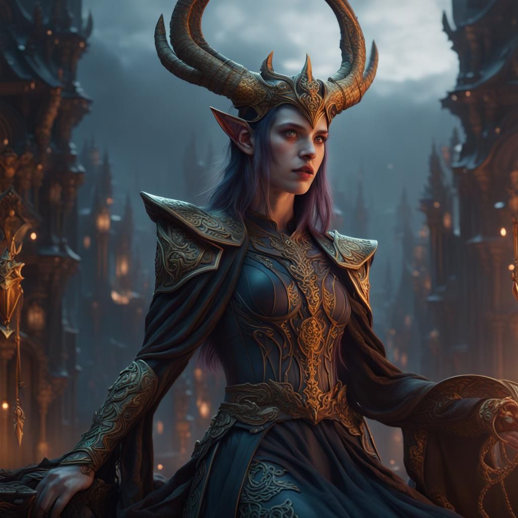 Hel Loki Daughter Ai Generated Artwork Nightcafe Creator