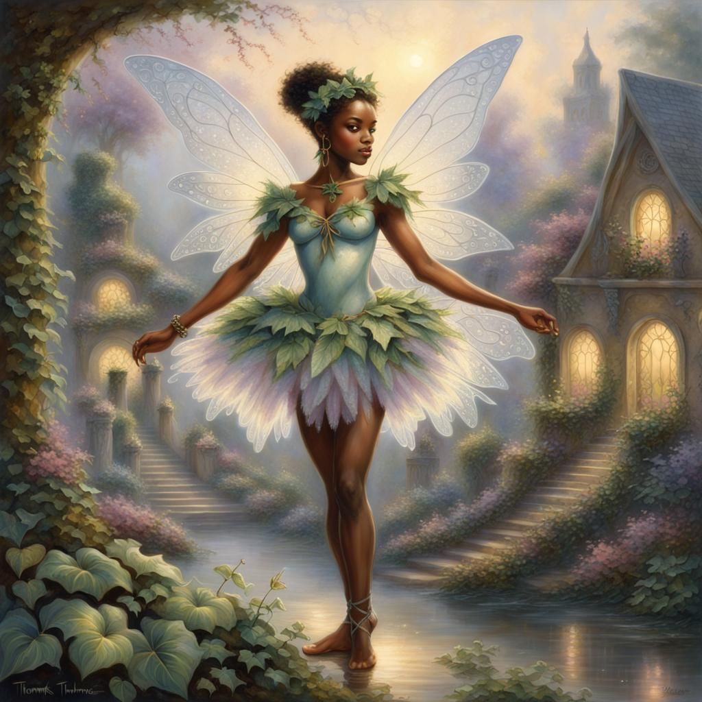 ivy fairy ballet - AI Generated Artwork - NightCafe Creator