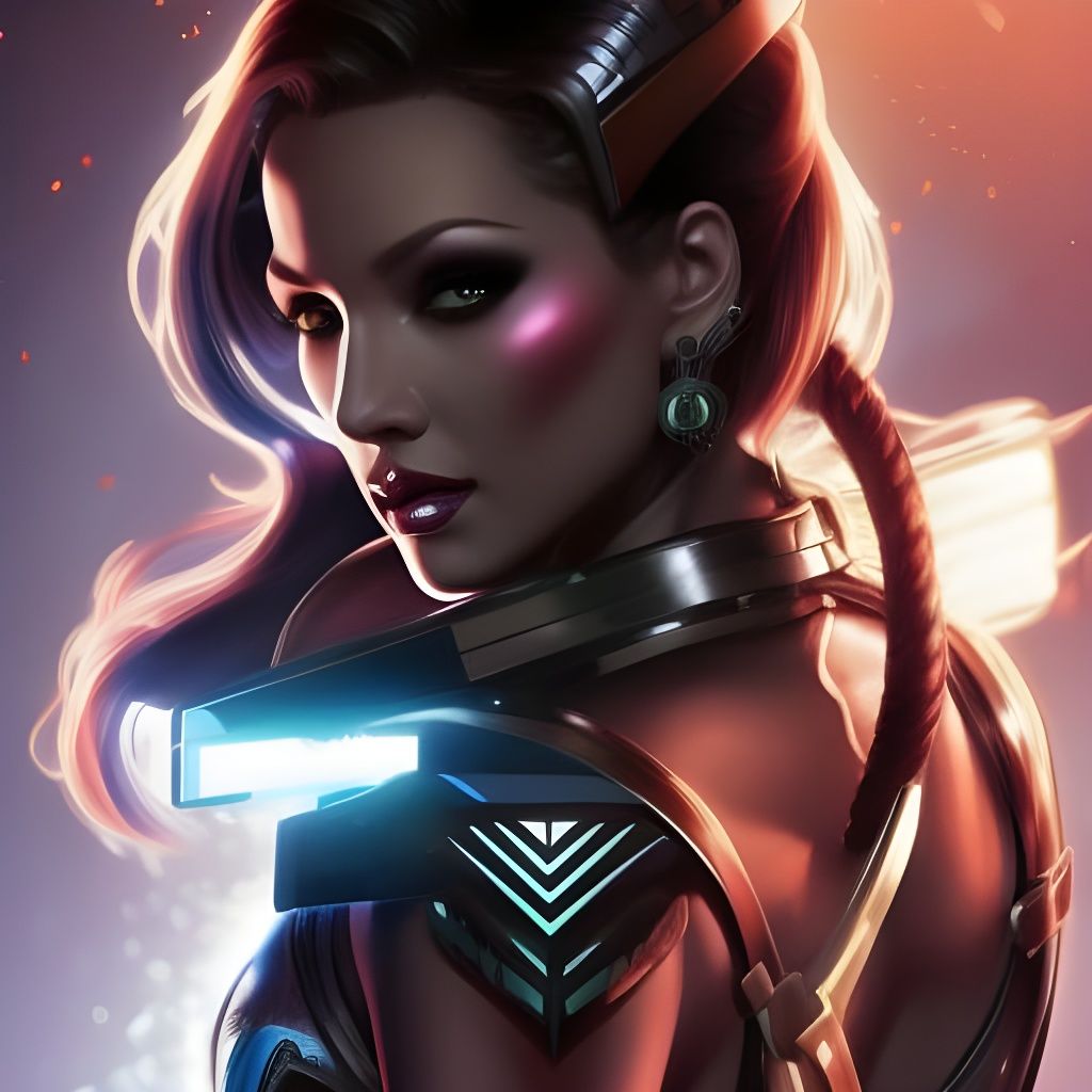 Is Her Look of Contempt or Desire? - AI Generated Artwork - NightCafe Creator