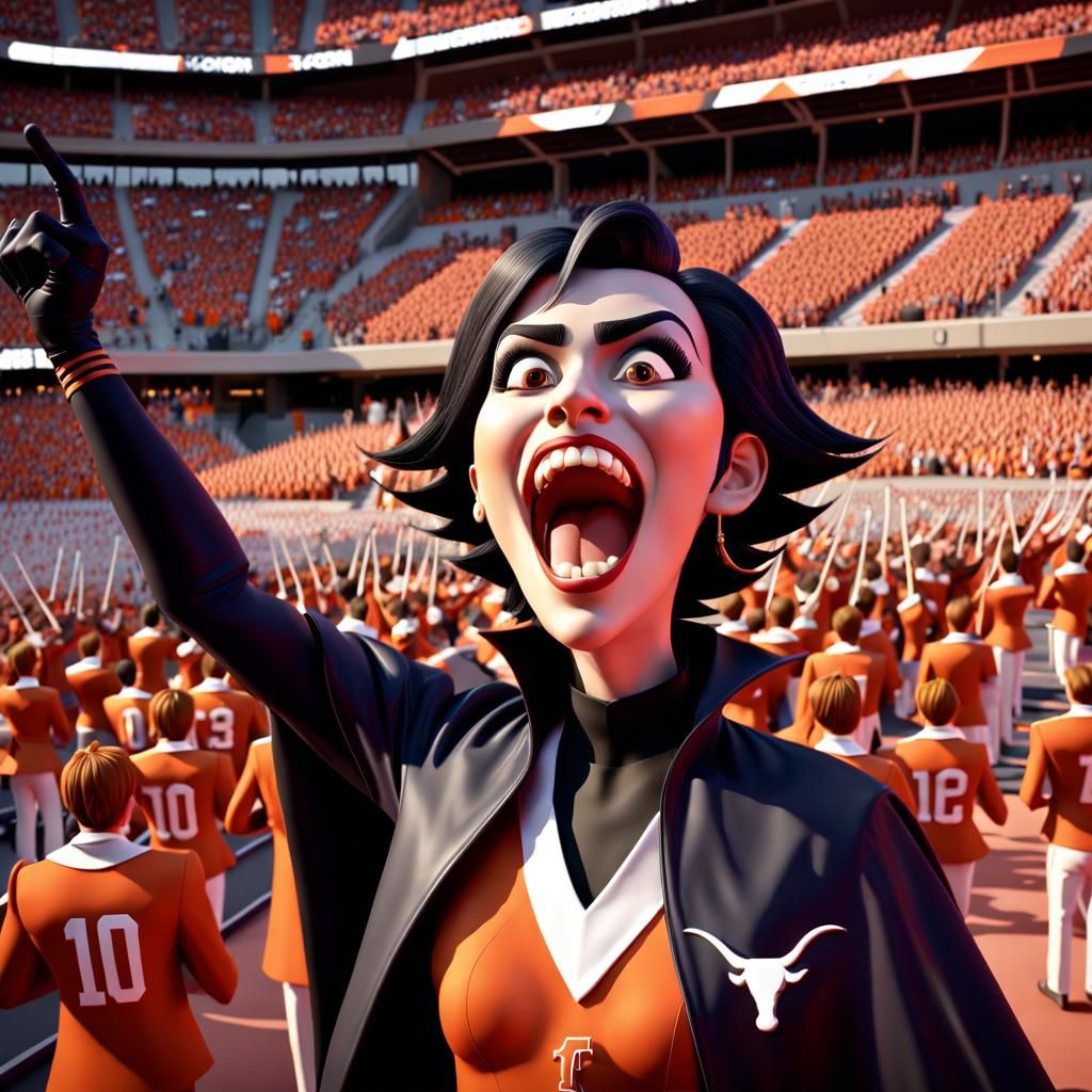 University of Texas Fan - AI Generated Artwork - NightCafe Creator