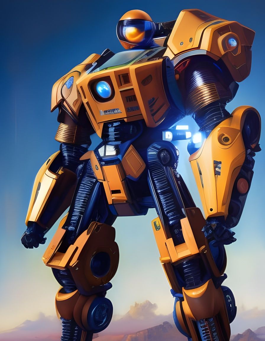 Mechanoid - AI Generated Artwork - NightCafe Creator