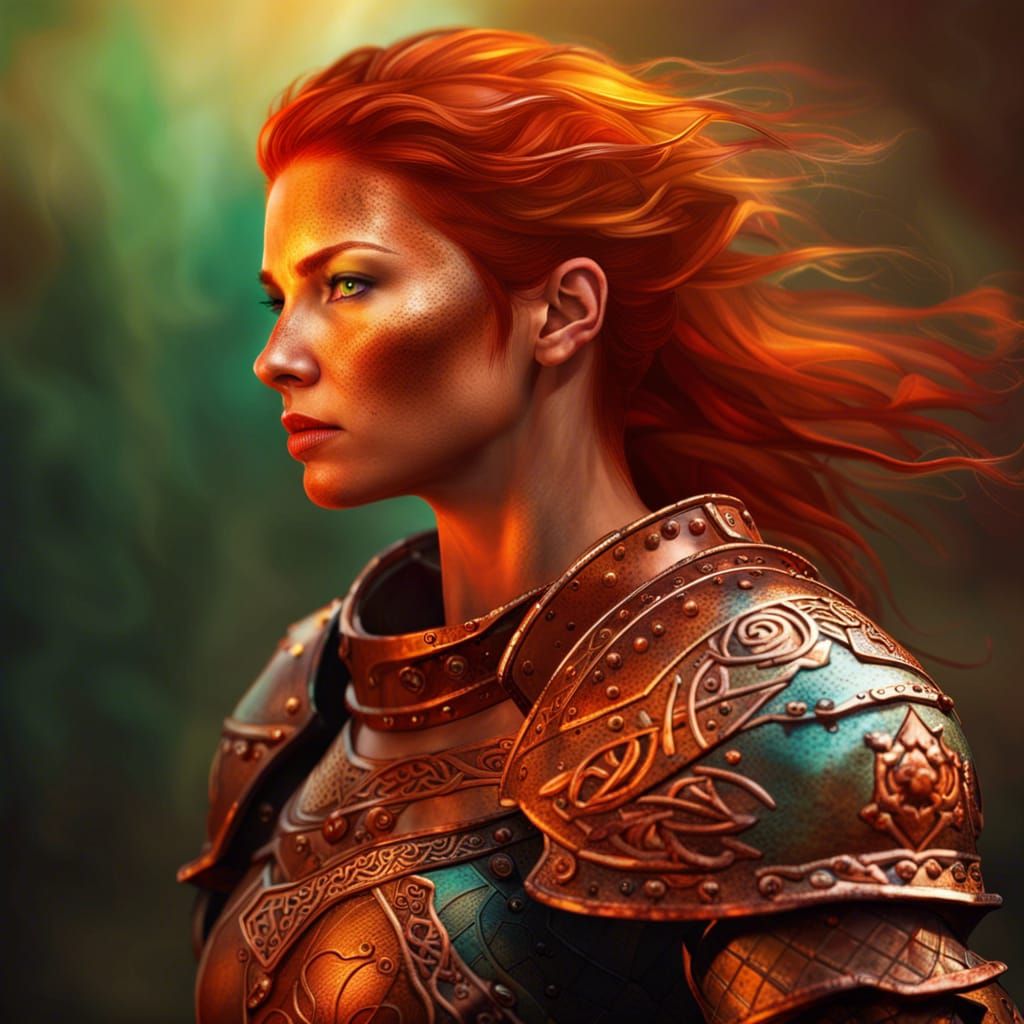 celtic warrior - AI Generated Artwork - NightCafe Creator