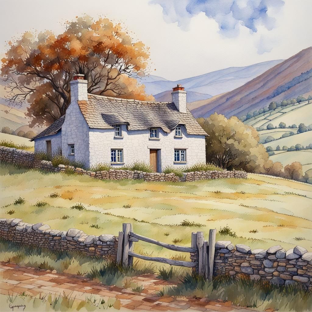 Irish Idyll - AI Generated Artwork - NightCafe Creator