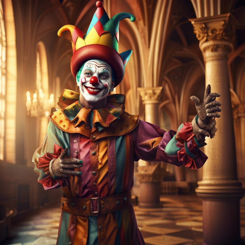 Medieval Jester - AI Generated Artwork - NightCafe Creator
