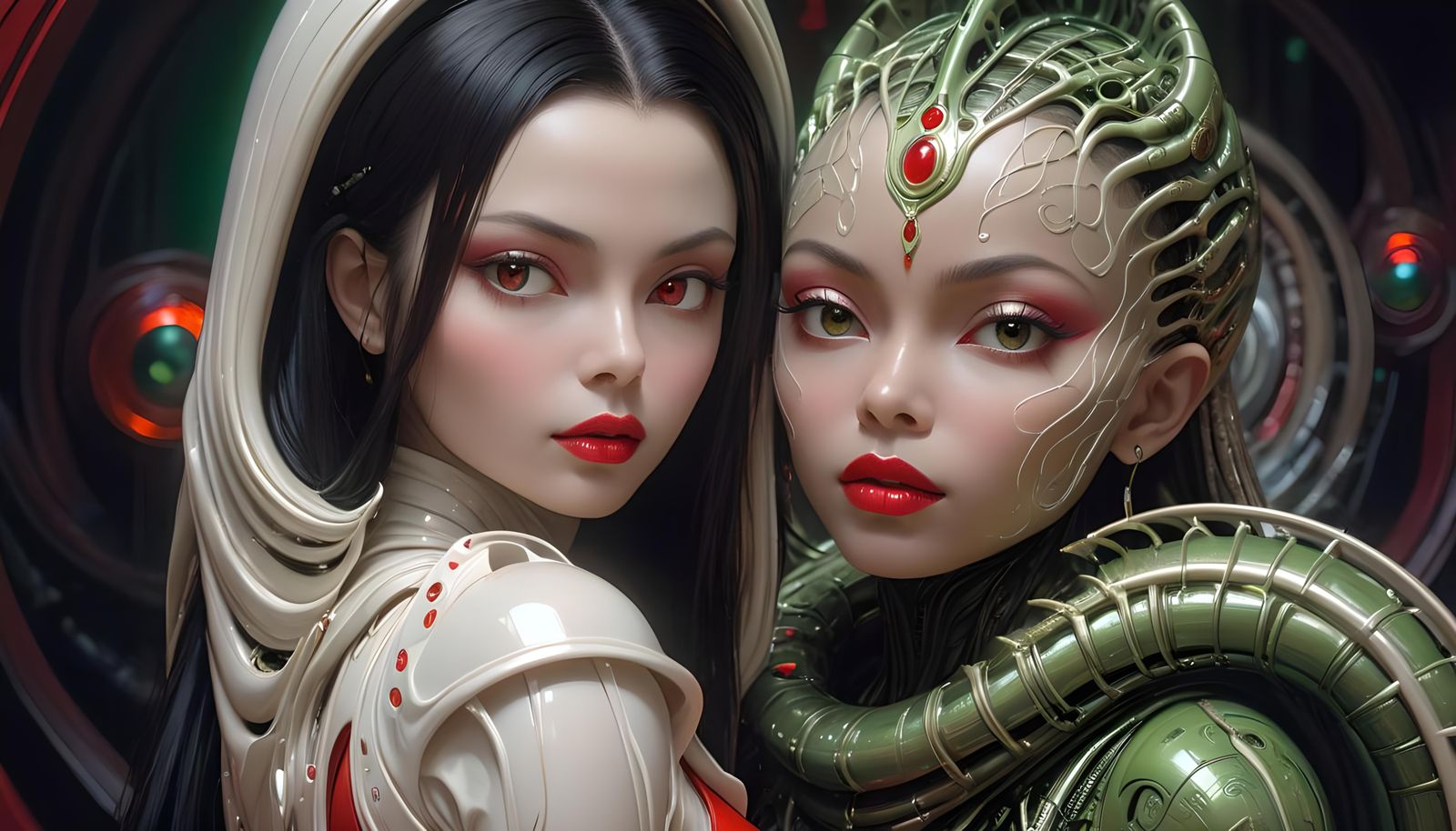 Hells Cargo Bank Tellers - AI Generated Artwork - NightCafe Creator