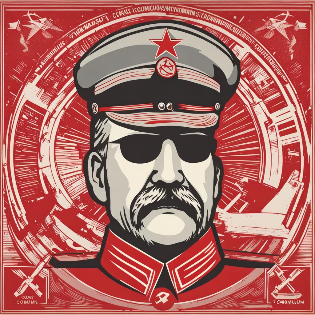 Mr. Communism - AI Generated Artwork - NightCafe Creator