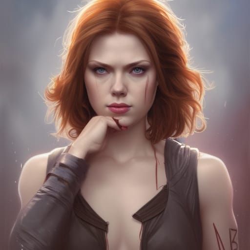 Natasha Romanoff aka Black Widow - AI Generated Artwork - NightCafe Creator