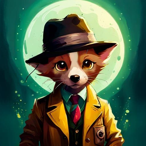 Fluffy and Partners Detective Agency presents: Mr. Sniff - AI Generated ...