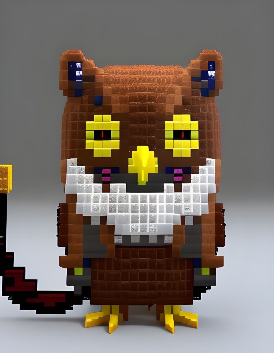 Mouse owl - AI Generated Artwork - NightCafe Creator