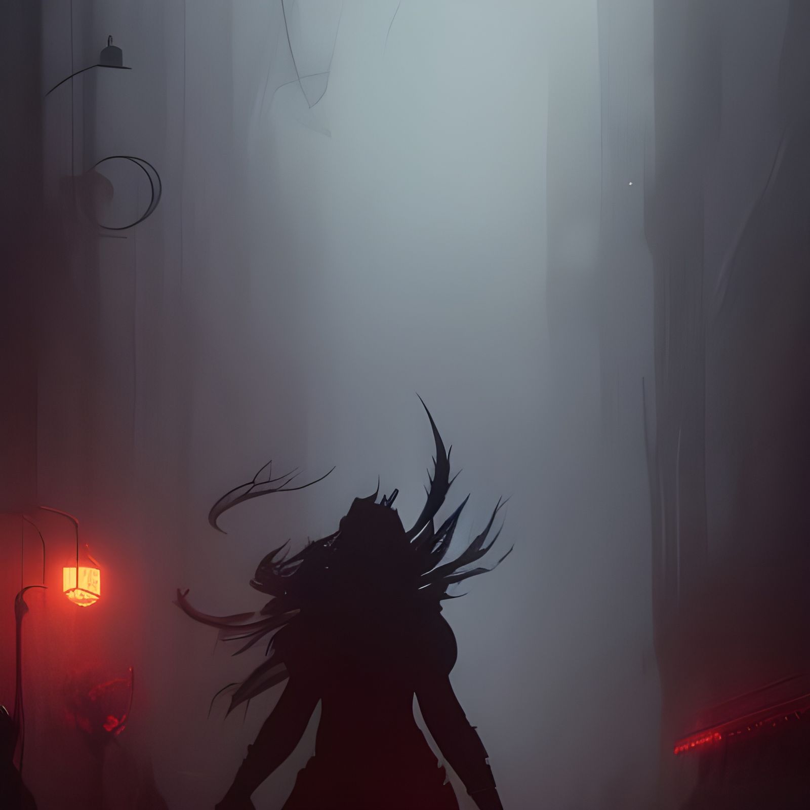 In the shadow - AI Generated Artwork - NightCafe Creator
