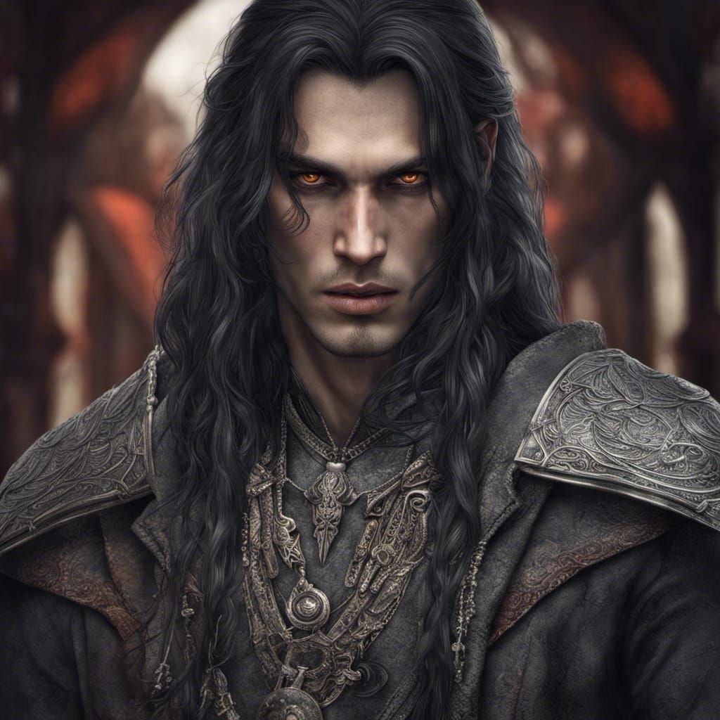 Dhampir hero - first try on AI generator. - AI Generated Artwork ...