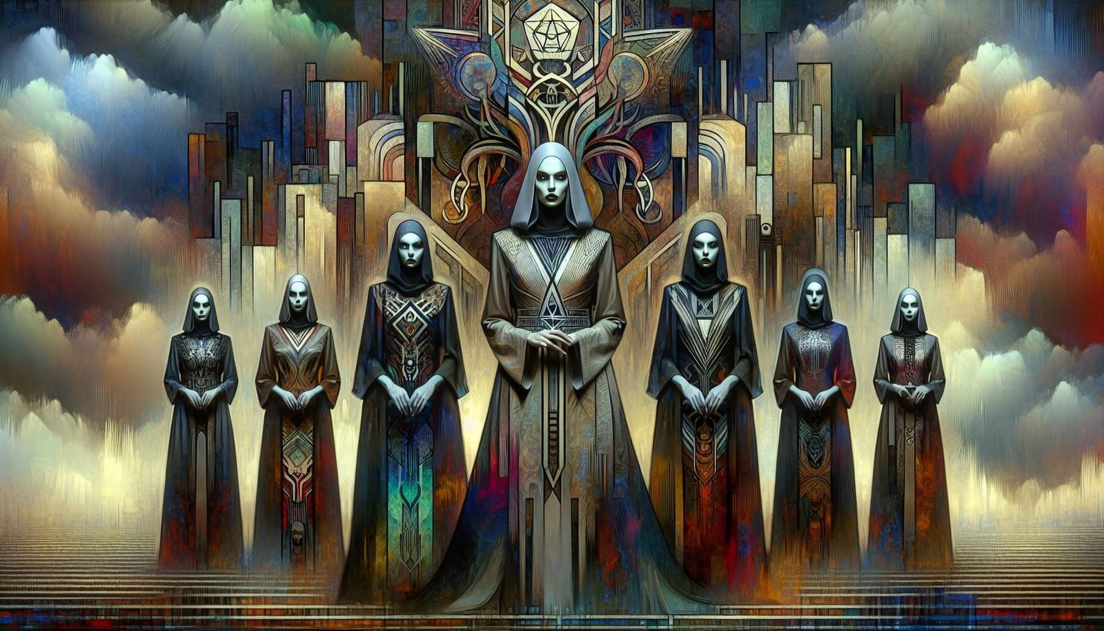 Cult of the art deco - AI Generated Artwork - NightCafe Creator