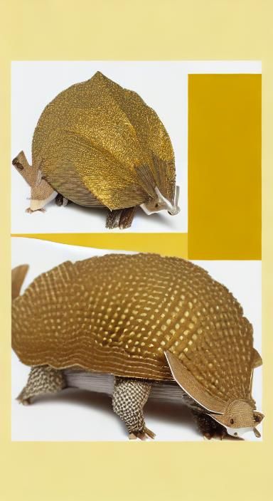 Back and forth Armadillos - AI Generated Artwork - NightCafe Creator