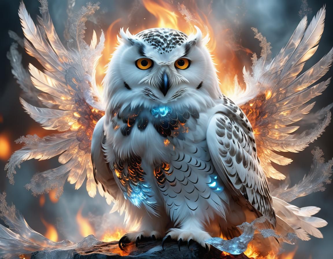 Battle owl - AI Generated Artwork - NightCafe Creator