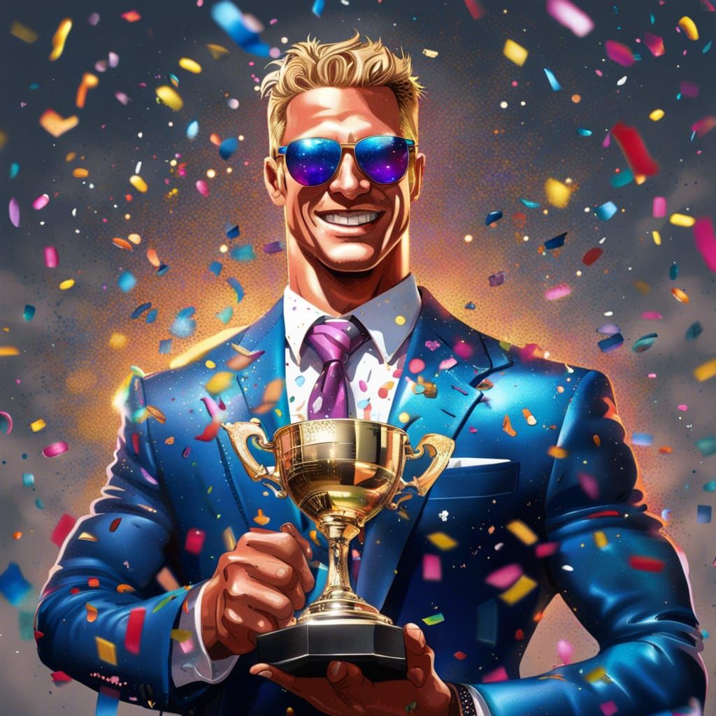 Biggest Narcissist Award - AI Generated Artwork - NightCafe Creator