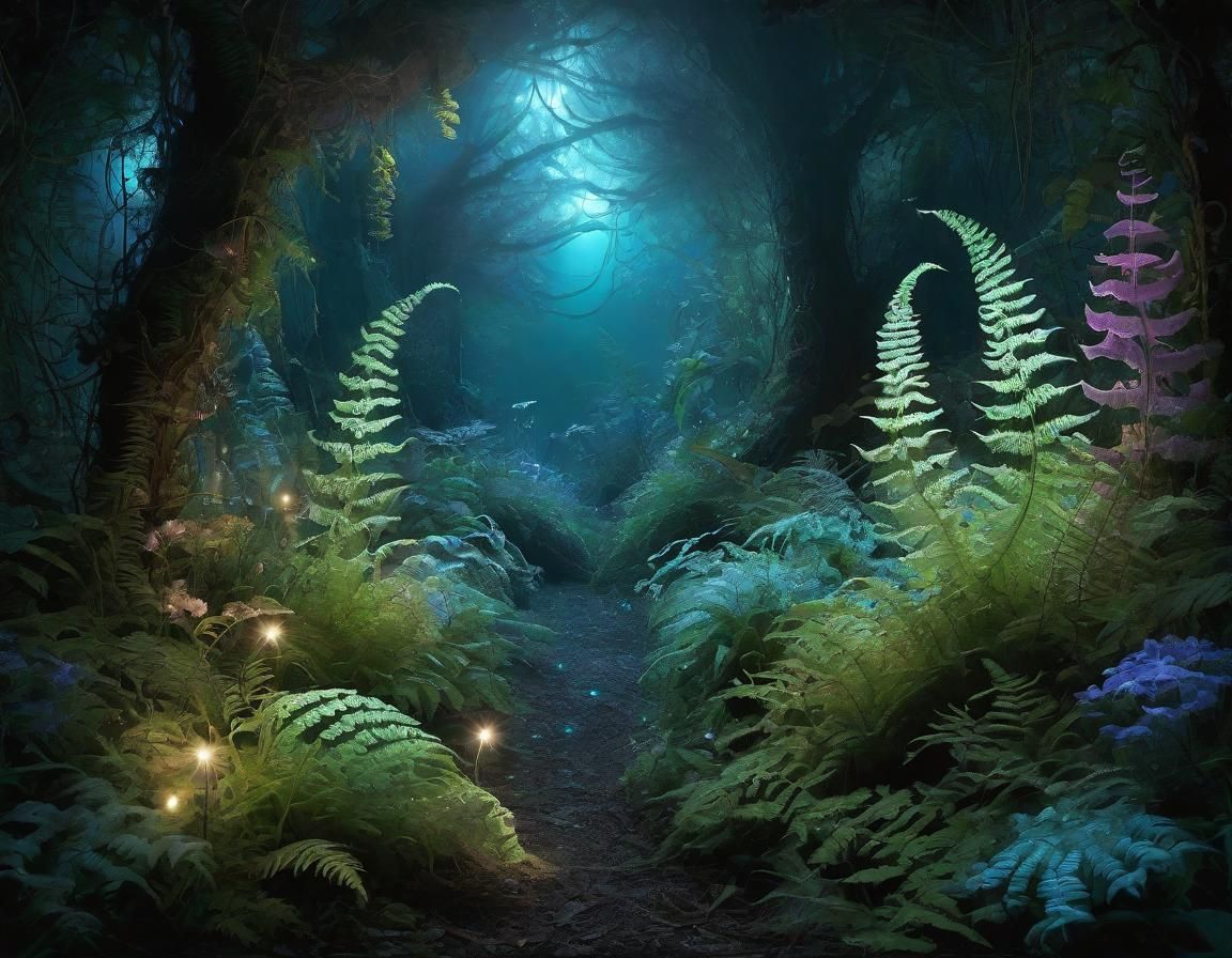 Magical Forest - AI Generated Artwork - NightCafe Creator