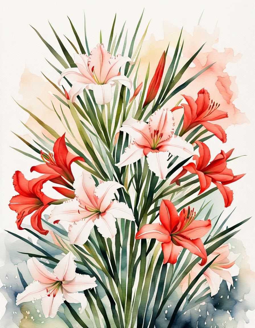 Beautiful flowers 20 - AI Generated Artwork - NightCafe Creator