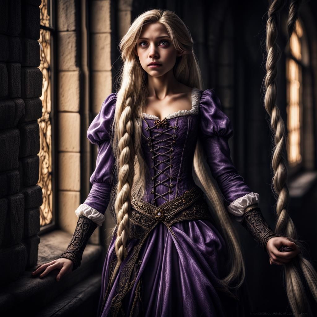 Rapunzel live action adaptation - AI Generated Artwork - NightCafe Creator
