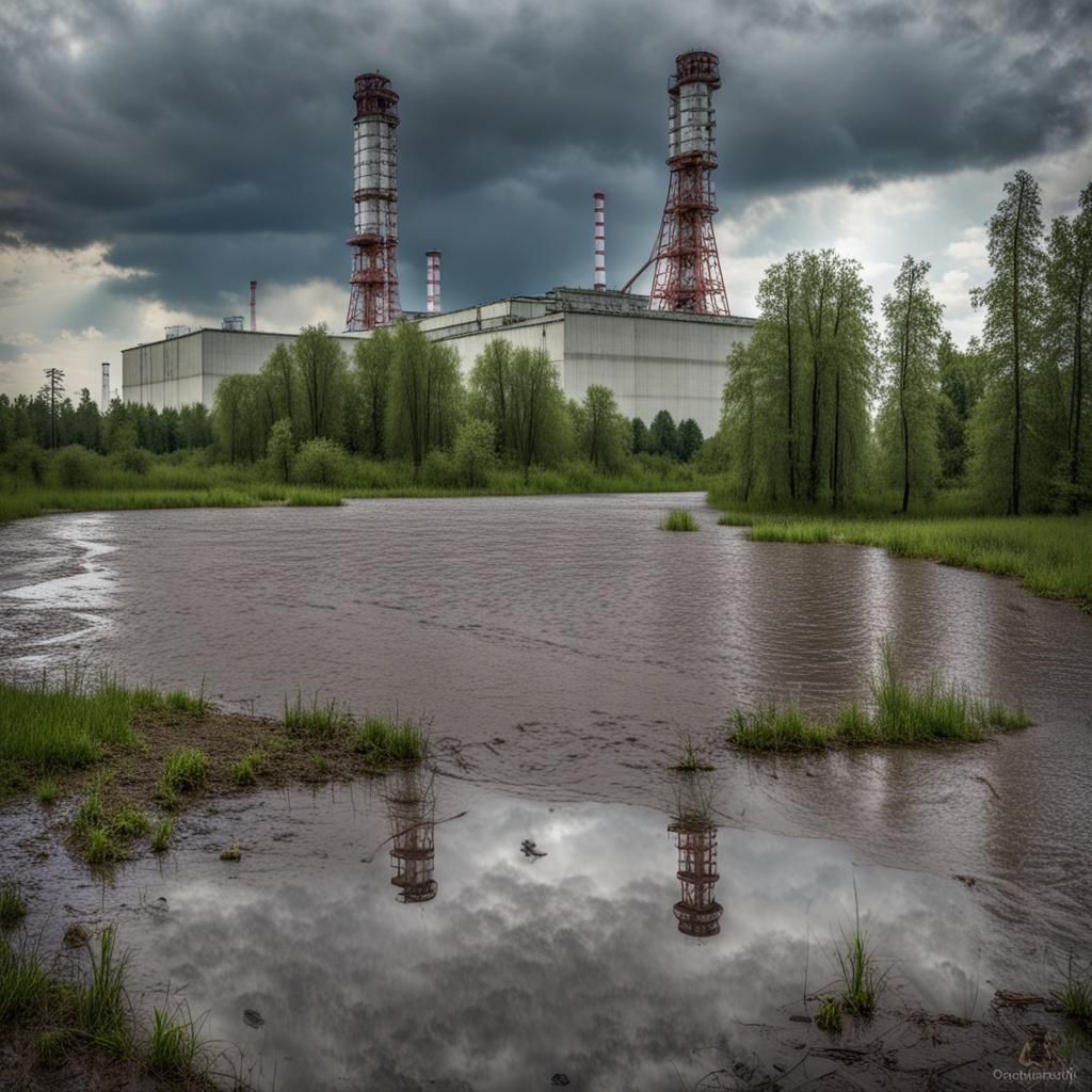 chernobyl rain water - AI Generated Artwork - NightCafe Creator