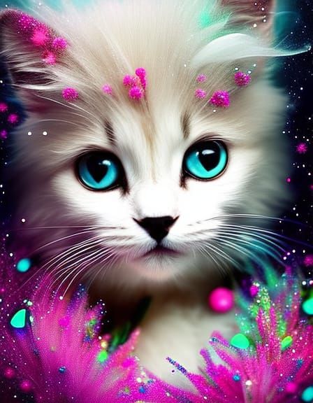 Funny kitten - AI Generated Artwork - NightCafe Creator