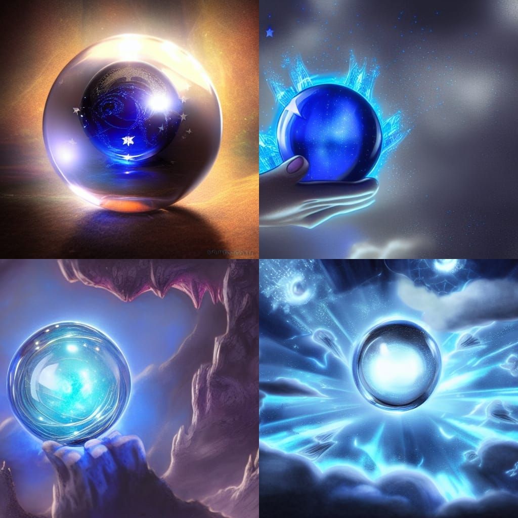 The Orbs of Okanra - AI Generated Artwork - NightCafe Creator
