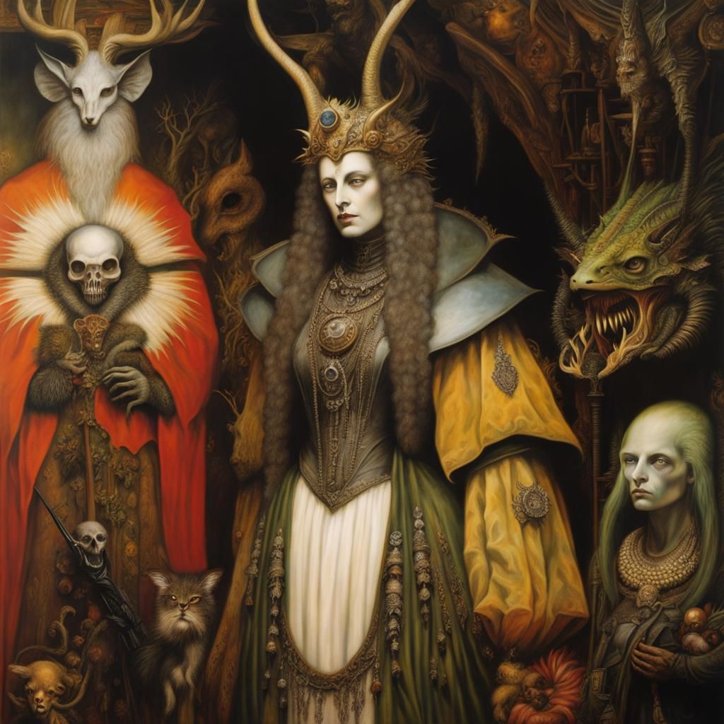 ANOTHER DAY AT THE CRYPTID MUSEUM - AI Generated Artwork - NightCafe Creator