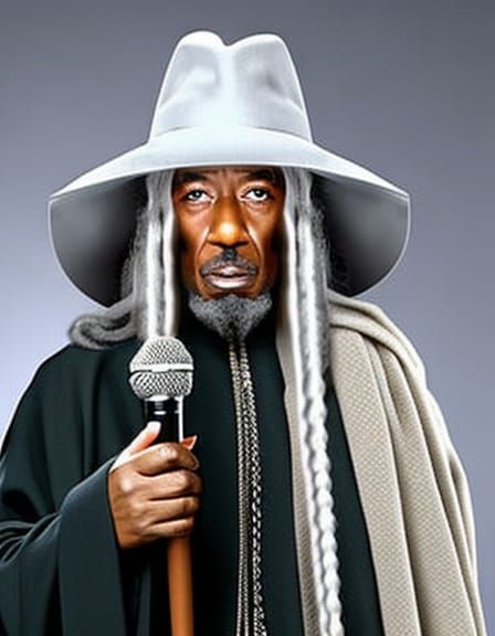Gandalf´s Rapping Cousin Old Mc Shizzle Dizzle - AI Generated Artwork ...