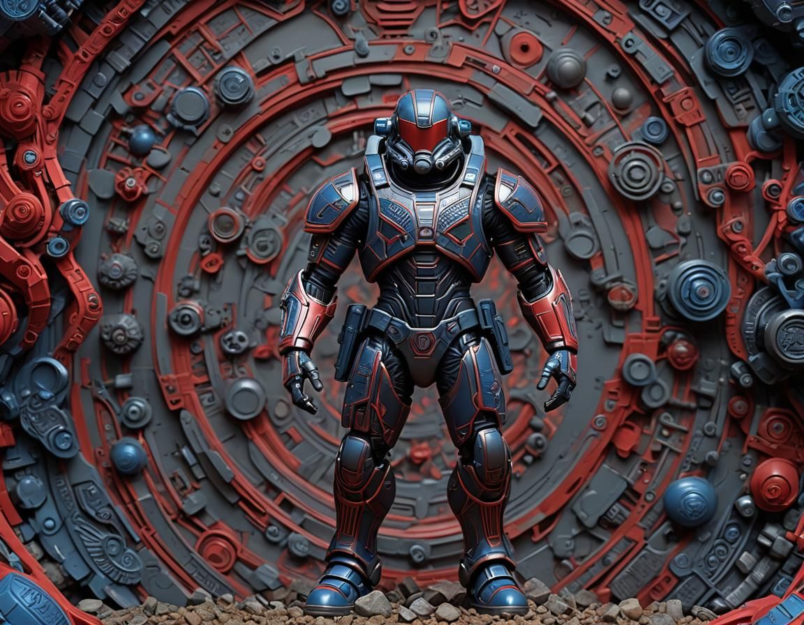 Toy Action Figure Soldier - AI Generated Artwork - NightCafe Creator