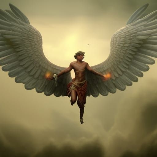 Fire and Flight - AI Generated Artwork - NightCafe Creator