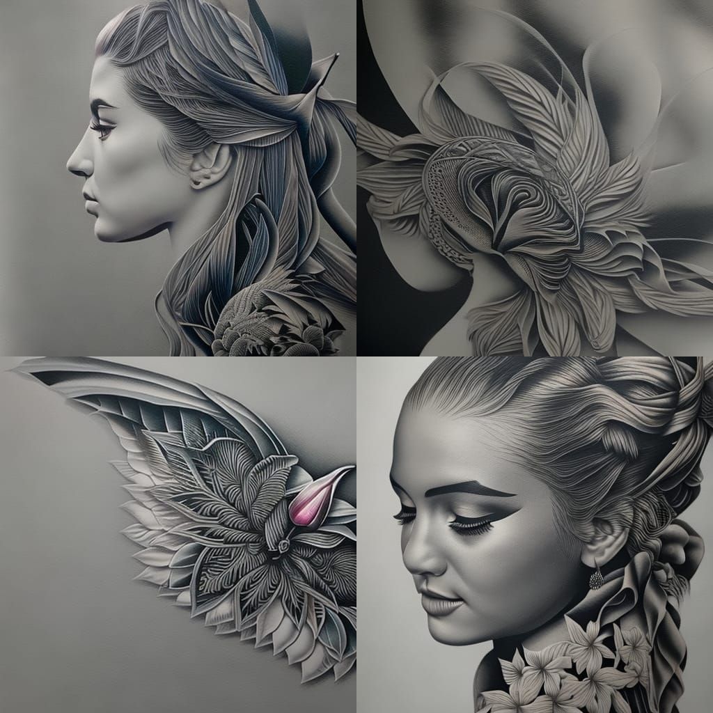 Tattoos of the tattooed - AI Generated Artwork - NightCafe Creator