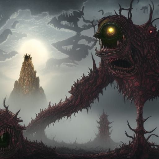 astral demons, hellish multitudes, mutant hordes, buggy colossal ...